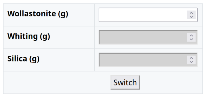 Glaze Material Substitution Calculators - Posts - chandler.io